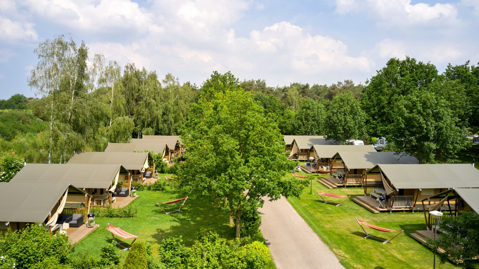 Parc de Witte Vennen in Oostrum, Limburg in Nederland - Glampings.com
