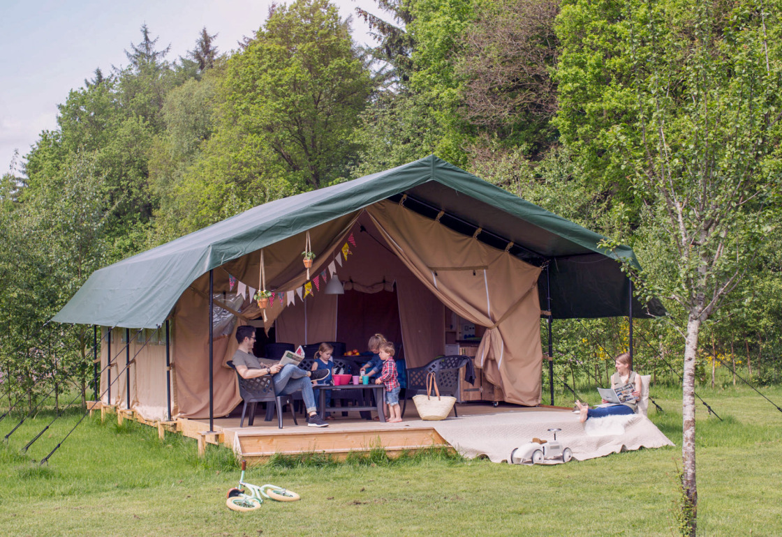 Camping Tikvah in Hooghalen, Drenthe in the Netherlands - Glampings.com