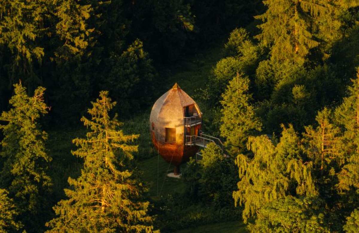 Ferienhof & Baumhaushotel Allgäu à Betzigau | Treehouse en Bavière ...